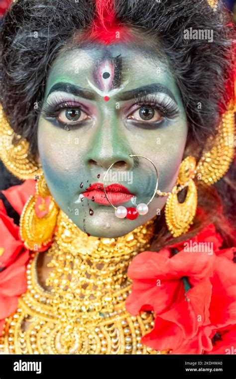 Happy Diwali Greeting Card Showing Indian Beautiful Girl With Colorful