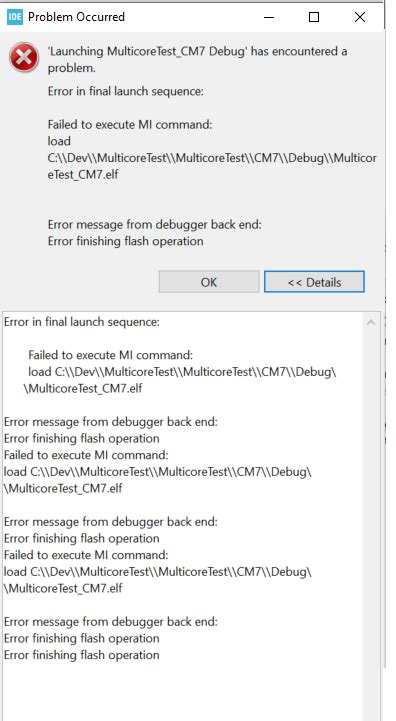 Nucleo H755zi Q No Longer Programmable Stmicroelectronics Community