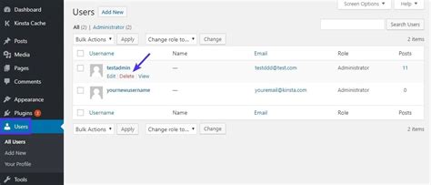 How To Add New Users In Wordpress Add Edit And Delete