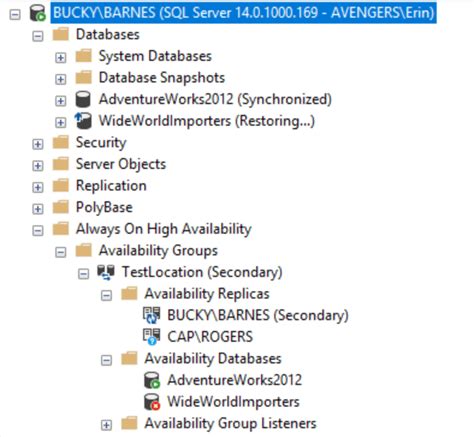 Removing A Database From A Replica In An Availability Group Erin Stellato