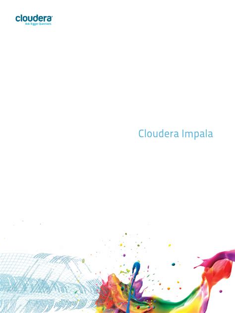 Cloudera Impala Pdf Trademark Data Management
