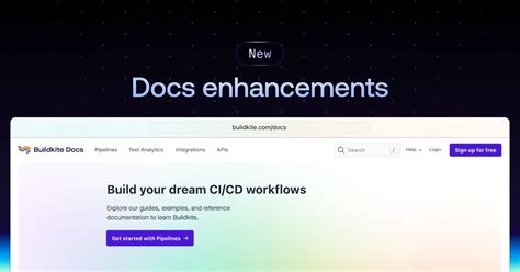 Docs Enhancements Buildkite June 2023 Release Buildkite