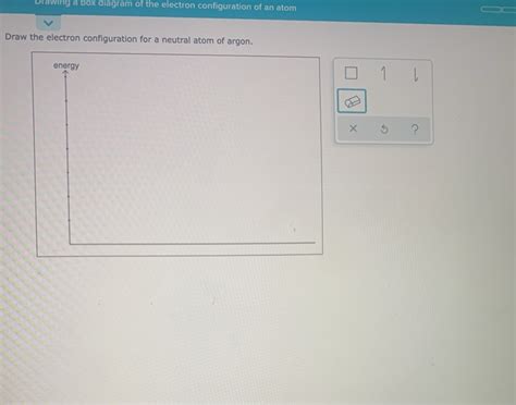 Solved Ving A Box Diagram Of The Electron Configuration Of Chegg Com
