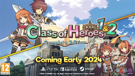 Class Of Heroes 1 And 2 Complete Edition Announced