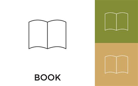 제목으로 편집 가능한 책 씬 라인 아이콘 모바일 응용 프로그램 웹 사이트 소프트웨어 및 인쇄 미디어에 유용합니다 0명에 대한 스톡 벡터 아트 및 기타 이미지 Istock
