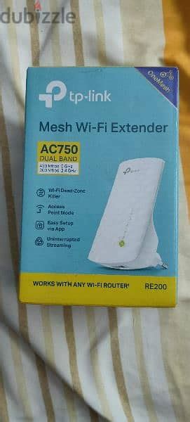 Tp Link Re200 Ac750 Wi Fi Router Range Extender اكسسوارات و قطع غيار كمبيوتر 194830165
