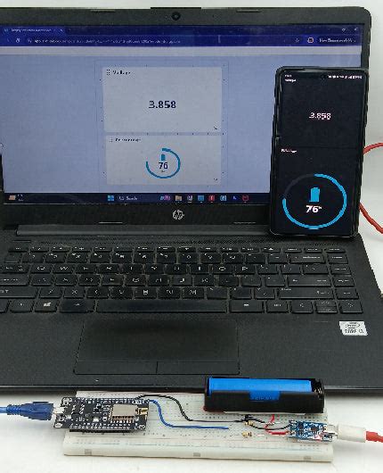 Iot Based Battery Charging Level Monitor Using Esp8266 Nodemcu