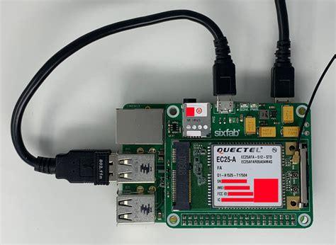 Raspberry Pi Sixfab Iot Gateway Quickstart