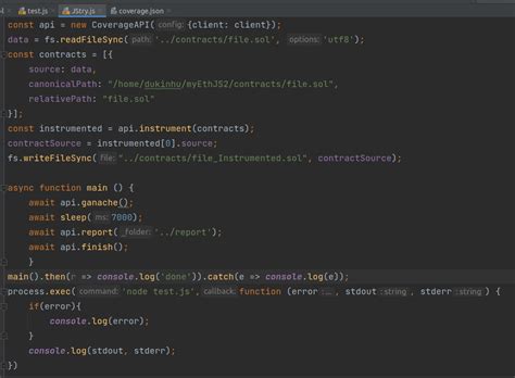 The Api Is Working But The Coverage Is Always Zero Did I Use It Right · Issue 736 · Sc Forks