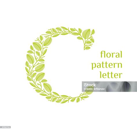 C 문자 에코 무역에 고립 된 흰색 배경을 표시 합니다 유기농 바이오 배지 푸른 잔디에서 기호 나뭇잎 회사 또는 편지 C에 브랜드의 기업의 정체성에 대 한 식물 0명에 대한