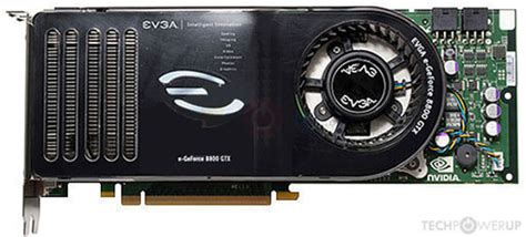 Evga 8800 Gtx Specs Techpowerup Gpu Database