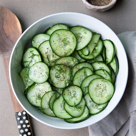 Cucumber Dill Salad Recipe How To Make It