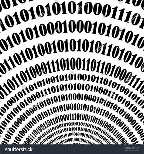 vector binary code background numbers concept stock vector royalty