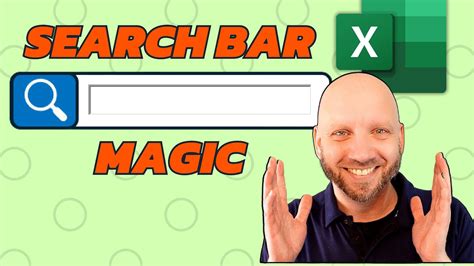 Excels Magic Search Box You Need Today Youtube