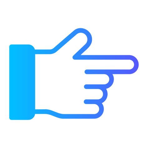 Swipe Right Generic Gradient Fill Icon