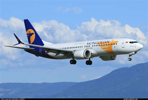 MIAT Mongolian Airlines Boeing 737 NG / Max EI-MNG (photo 73807 ...