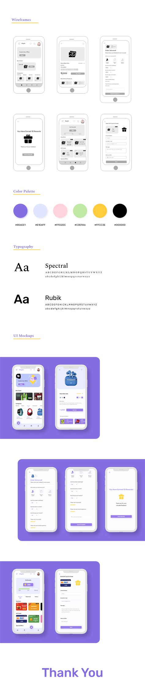 UX Design Case Study Behance