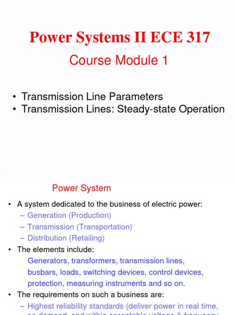 Module 1 Transmission Line Parameters Pdf Electric Power Transmission Insulator