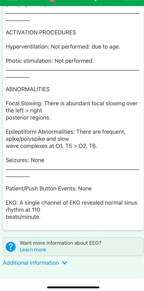 Eeg And Findings Rmedicaladvice
