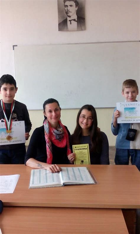 Успехи в третия кръг на литературното състезание Стъпала на знанието Църква Даскалово