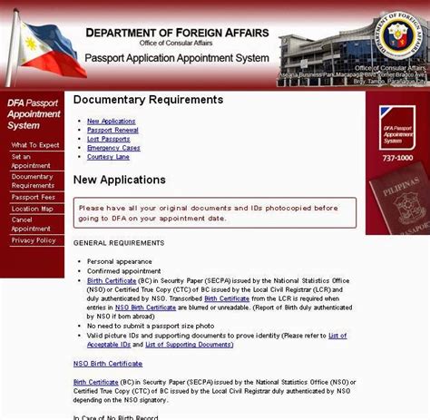 DFA Passport Appointment System World Class Passport Processing A Taste Of Goodness