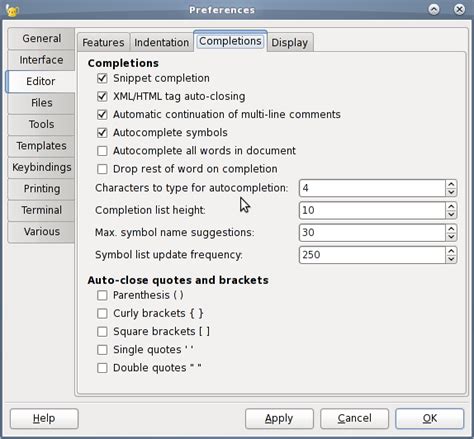 Linux Unix Install And Use Geany Integrated Development Environment
