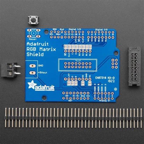 Adafruit Rgb Matrix Shield Für Arduino Uno Mega Led Rgb Matrix Panels