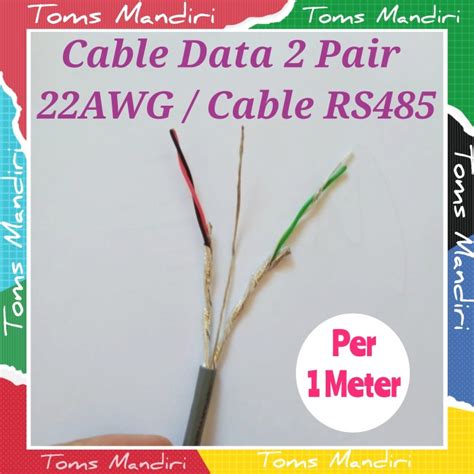 Jual Cable Data 2 Pair 22 Awg Cable Rs485 Per 1 Meter Jakarta Barat