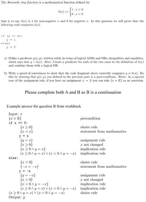 The Heaviside Step Function Is A Mathematical