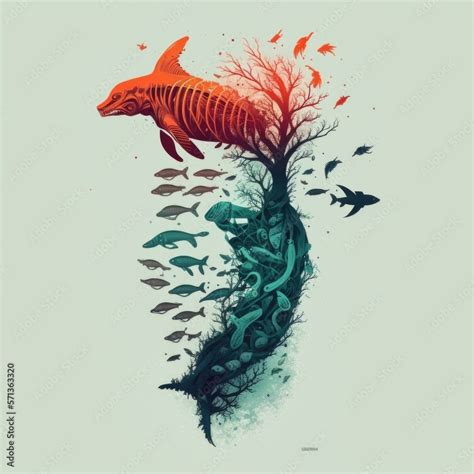 Genetic Mutation Altered Species Mass Extinction Event Threat Of Humanity Ai Generation