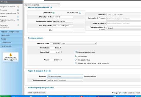 Error Al Finalizar La Compra Pack Tienda Joomla F