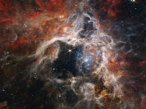 Tarantula Nebula Nircam Image Esa Webb