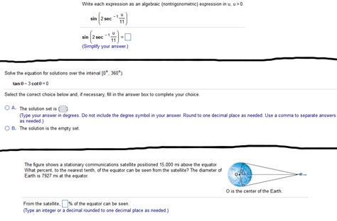 Solved Write Each Expression As An Algebraic