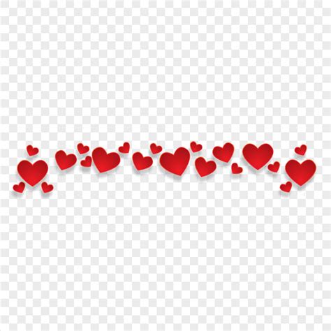 Border Line Heart Emoji