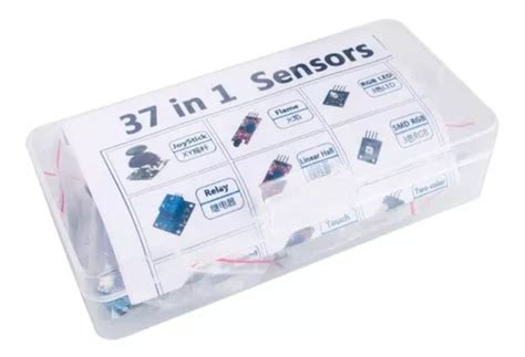 Kit 37 Sensores Arduino Raspberry Keyes Aprendizaje Principi Cuotas Sin Interés