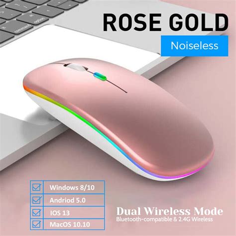 Mouse Wireless Mouse Ricaricabile Compatibile Con Grandado