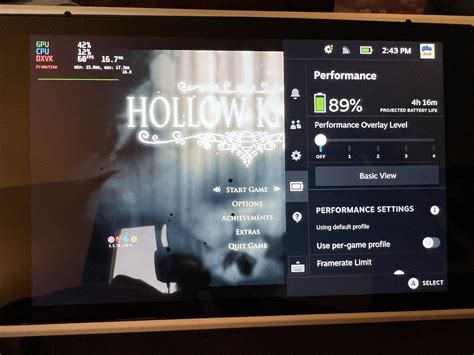 Have We Figured Out How To Turn This Overlay Off Yet I Have The Performance Overlay Level Set