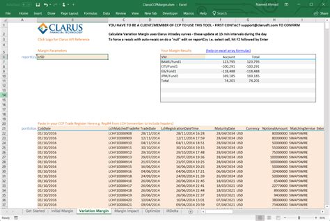 Ccp Margin Calculation
