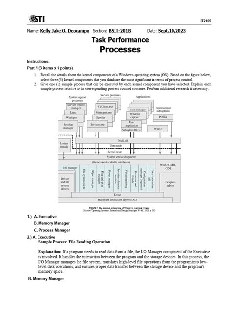 02 Task Performance Platform Pdf Operating System Process Computing