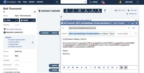 Relative Day Variables And Conditionals Frontspin Knowledge Base