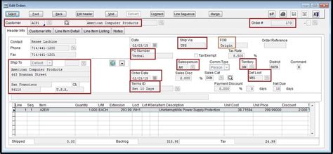 Migrate Open Sales Orders From Sage Pro Erp To Sage 300 Erp Sage 300
