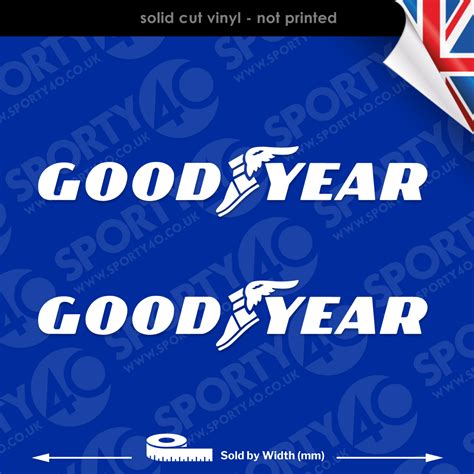 Goodyear Vinyl Decal Sticker