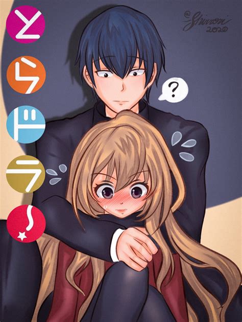 Toradora Fanart Ryuuji Takasu X Taiga Aisaka By Aisaka Taiga And