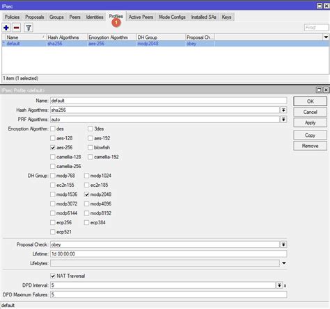 Site To Site Ipsec Policy Based Vpn Between Edge Gateway And Mikrotik