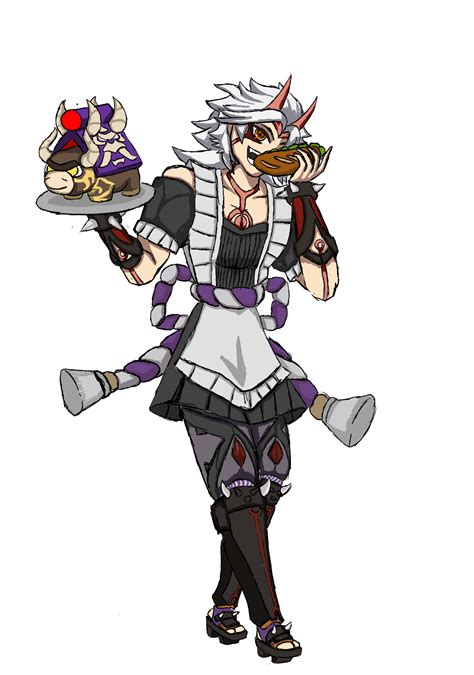 Inazuma Charaters As Maid Butler Outfits Ig Genshin Impact Hoyolab