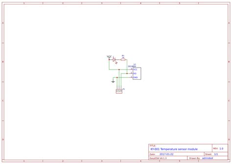 ky 001 temperature sensor easyeda