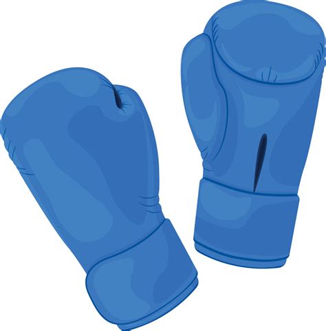 Boxing Gloves Are Blue Sports Gloves For Boxing Sports Equipment For