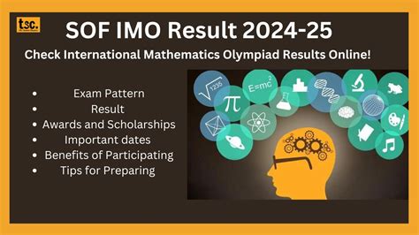 Sof Imo Result 2024 25 Check International Mathematics Olympiad