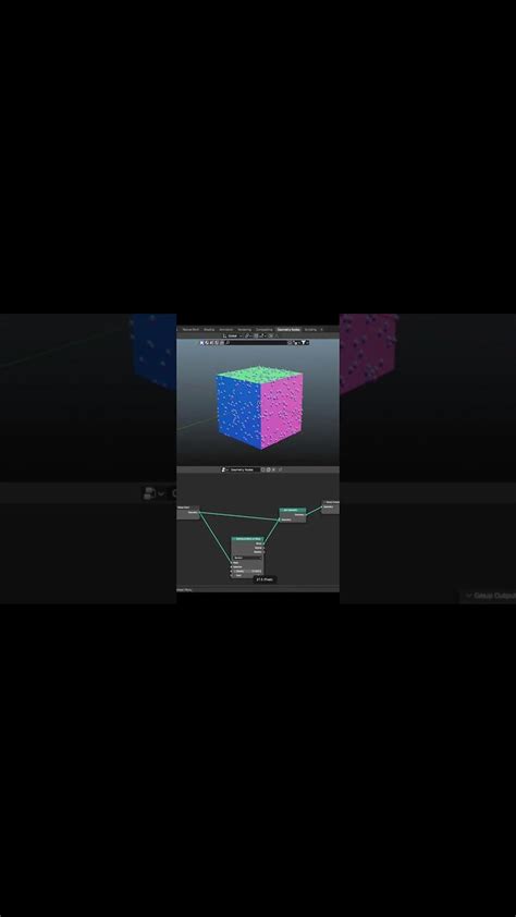 distribute points in geometry nodes