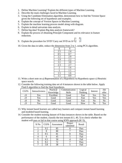 Machine Learning Assignment Pdf Machine Learning Principal